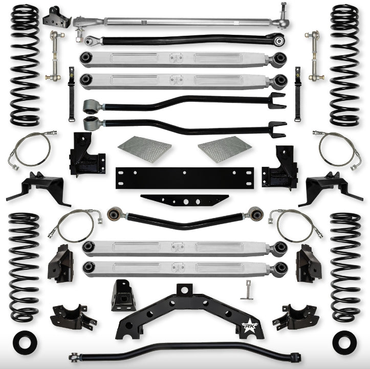 Jeep JKU (4DR) 4.5" Adventure - X PRO Long-Arm System – LiftedForLess.com