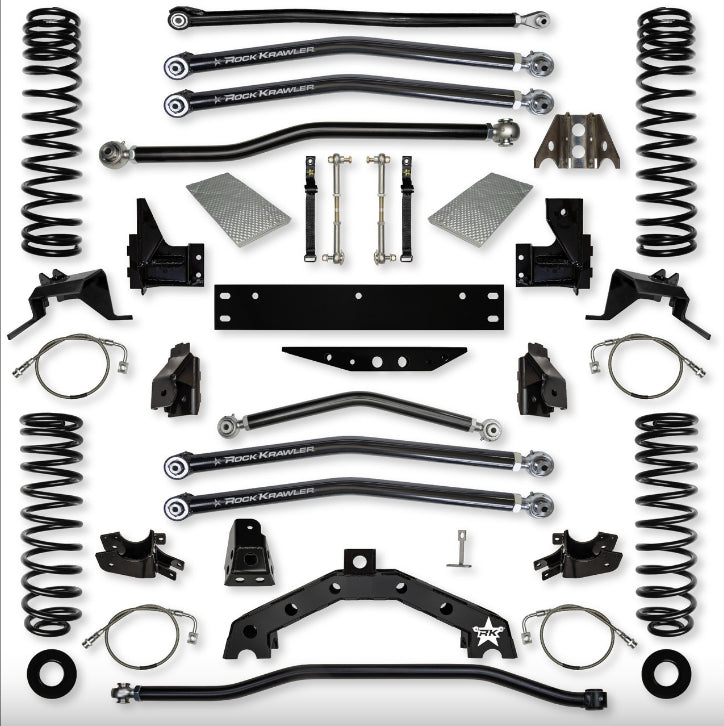 Jeep JKU (4DR) 3.5" X - Factor X2 Long-Arm System – LiftedForLess.com