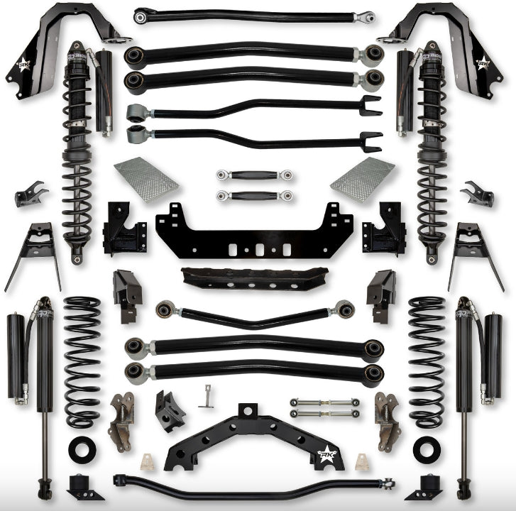Jeep JLU (4DR) 4.5" Adventure - X2 "No-Limits" Diesel Long-Arm System ...