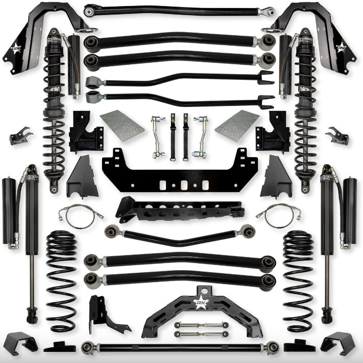 Jeep JT Gladiator 4.5" Adventure X2 Long-Arm System – LiftedForLess.com