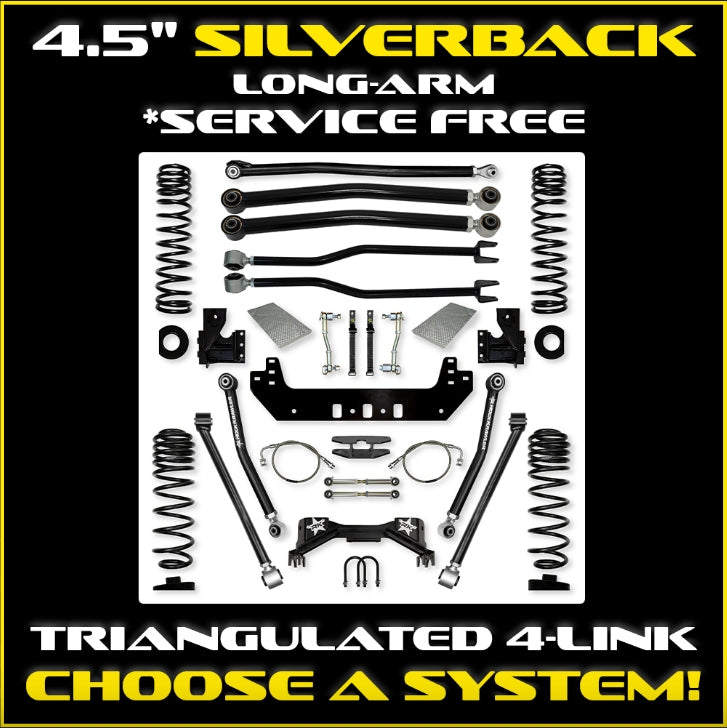 Jeep JT Gladiator 4.5 Inch Silverback System – LiftedForLess.com